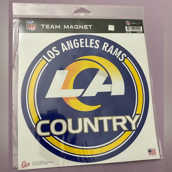 NFL | Other | Los Angeles La Rams Logo 8 Magnet | Poshmark